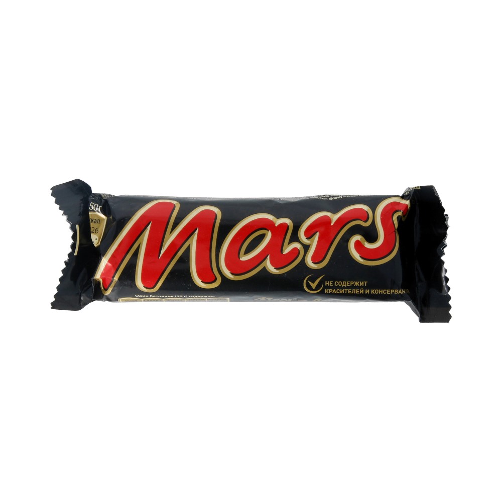"Mars" Шоколадный батончик 50 г Стандарт купить за 55,00 ₽ в интернет ...