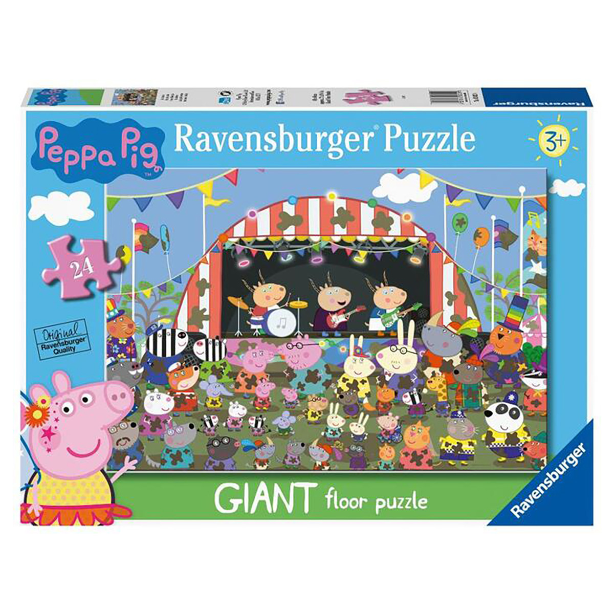 "RAVENSBURGER" Пазл гигантский "Свинка Пеппа" 24 элемент. R03022 купить ...