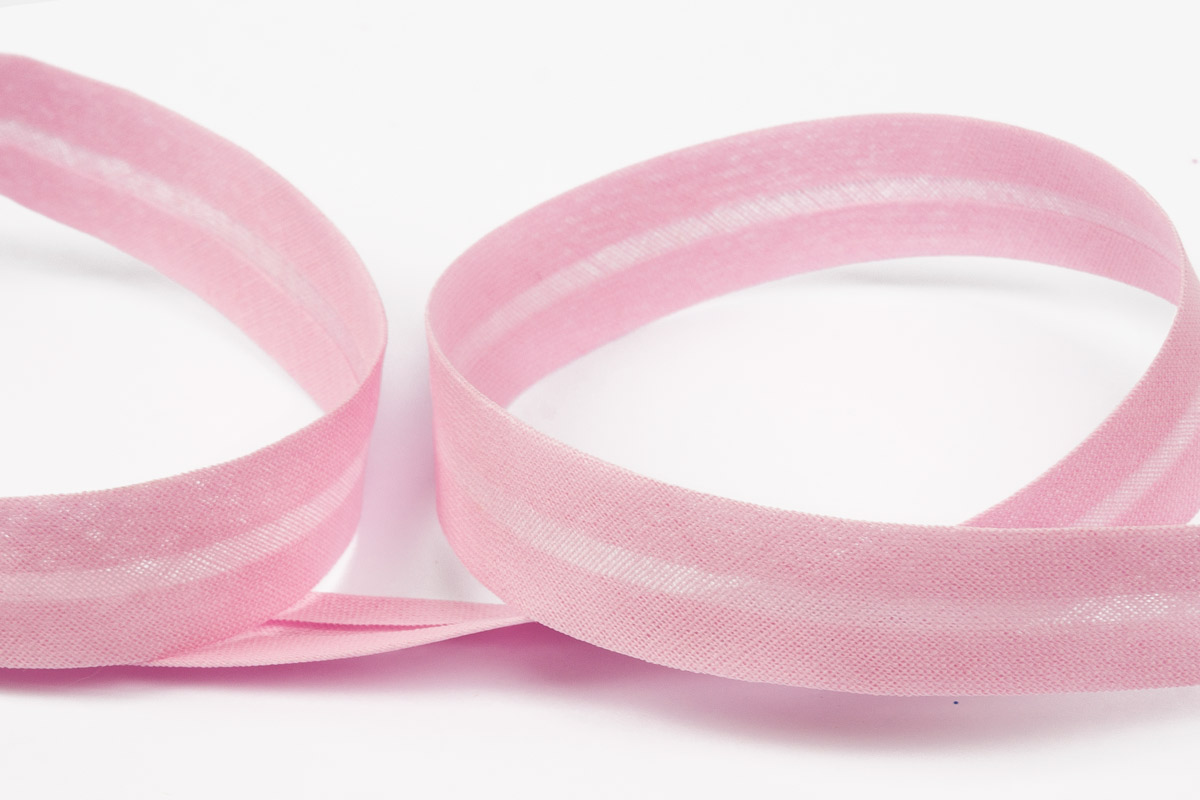 Косая бейка Х/Б "Gamma" GK-15C 14 - 15 мм 5.4 м №028 розовый купить за ...