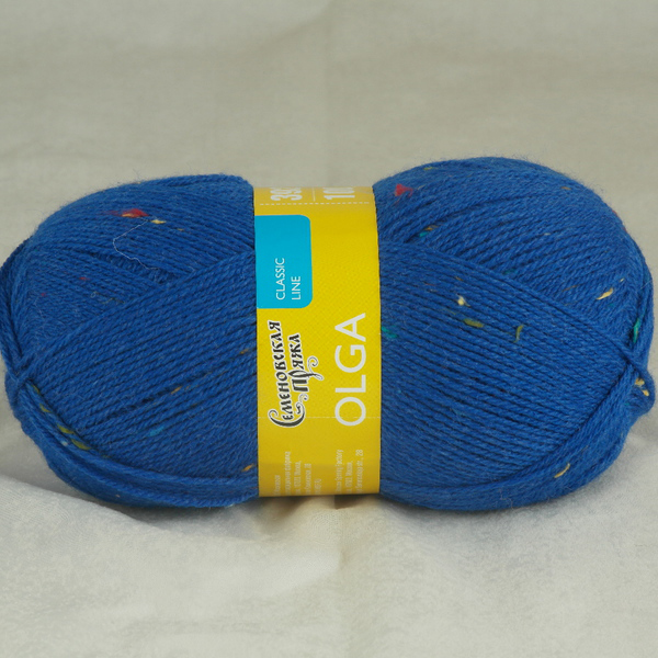 Пряжа Семеновская МШФ Olga (Ольга) 50% шерсть, 50% акрил 100 г 392 м ...