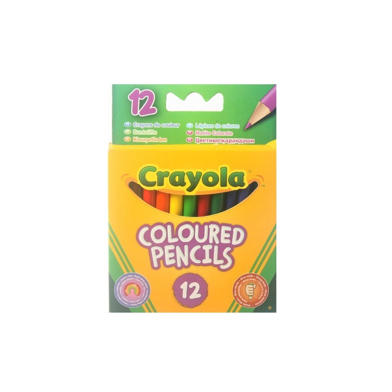 "Crayola" Карандаши короткие 12 цв. 4112 купить за , ₽ в интернет ...